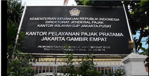 Alamat KPP Madya Dua Jakarta Pusat | Direktorat Jenderal Pajak
